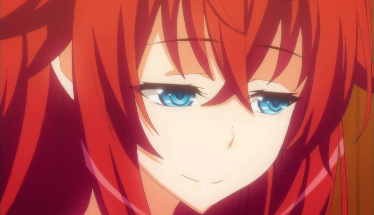 Image - Rias Smiling in Sauna.png | High School DxD Wiki | FANDOM ...
