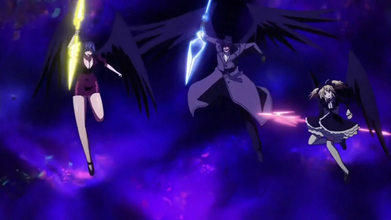 Imagen - Fallen Angel trio about to attack.jpg | Wiki High School DxD ...