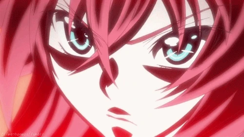 Image - Rias Visibly Angry.gif | High School DxD Wiki | FANDOM powered ...