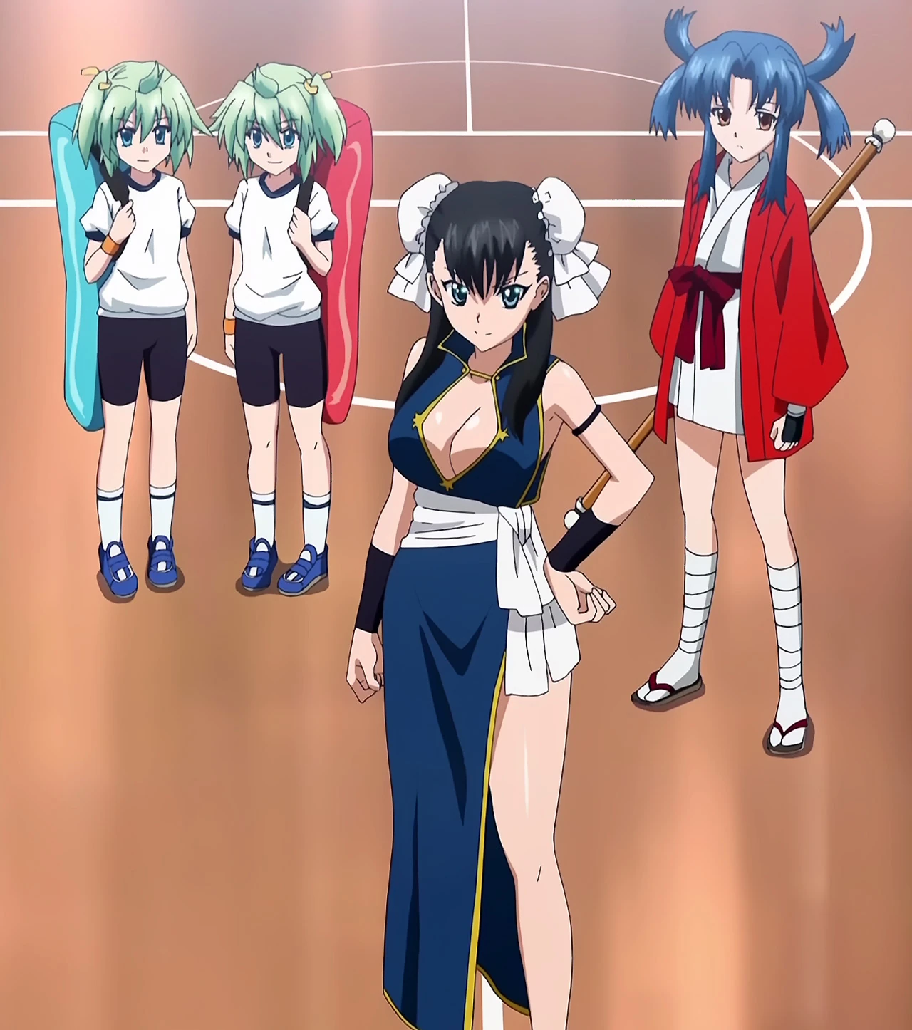 Image - Xuelan and three Pawns.jpg | High School DxD Wiki | FANDOM ...