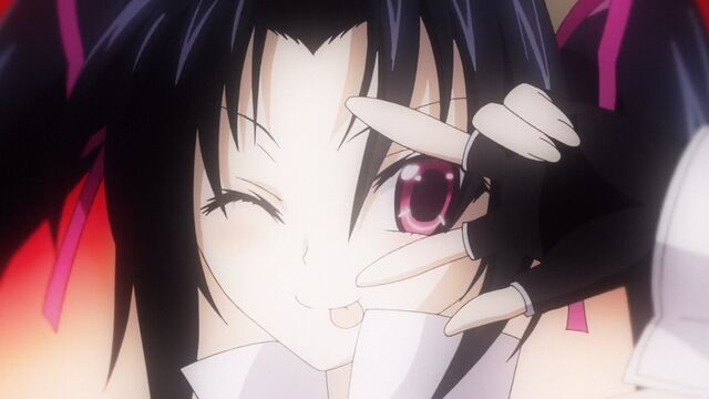 Image Serafall Cute Wink High School Dxd Wiki Fandom Powered By Wikia