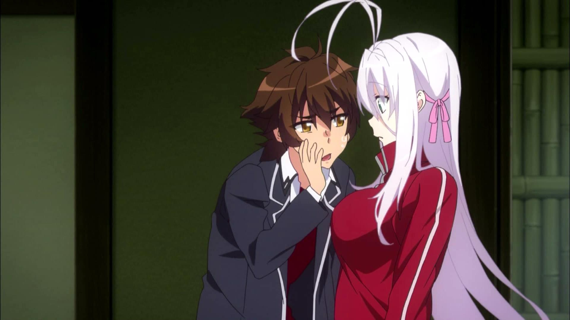 Image - Issei and Rossweisse in HERO.jpeg | High School DxD Wiki ...