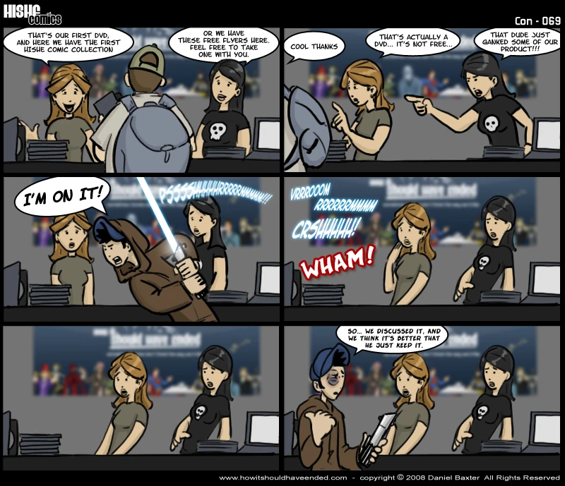 Image - Hishe con.jpg | How It Should Have Ended Wiki | FANDOM powered ...