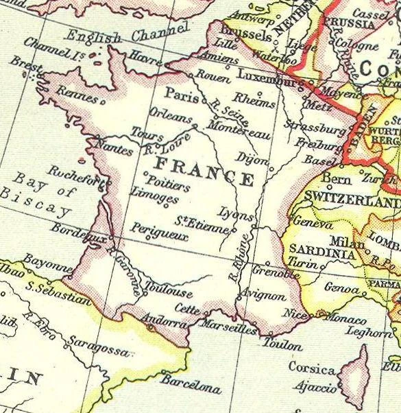 Image - France 1815.jpg | Wiki Atlas of World History Wiki | FANDOM ...