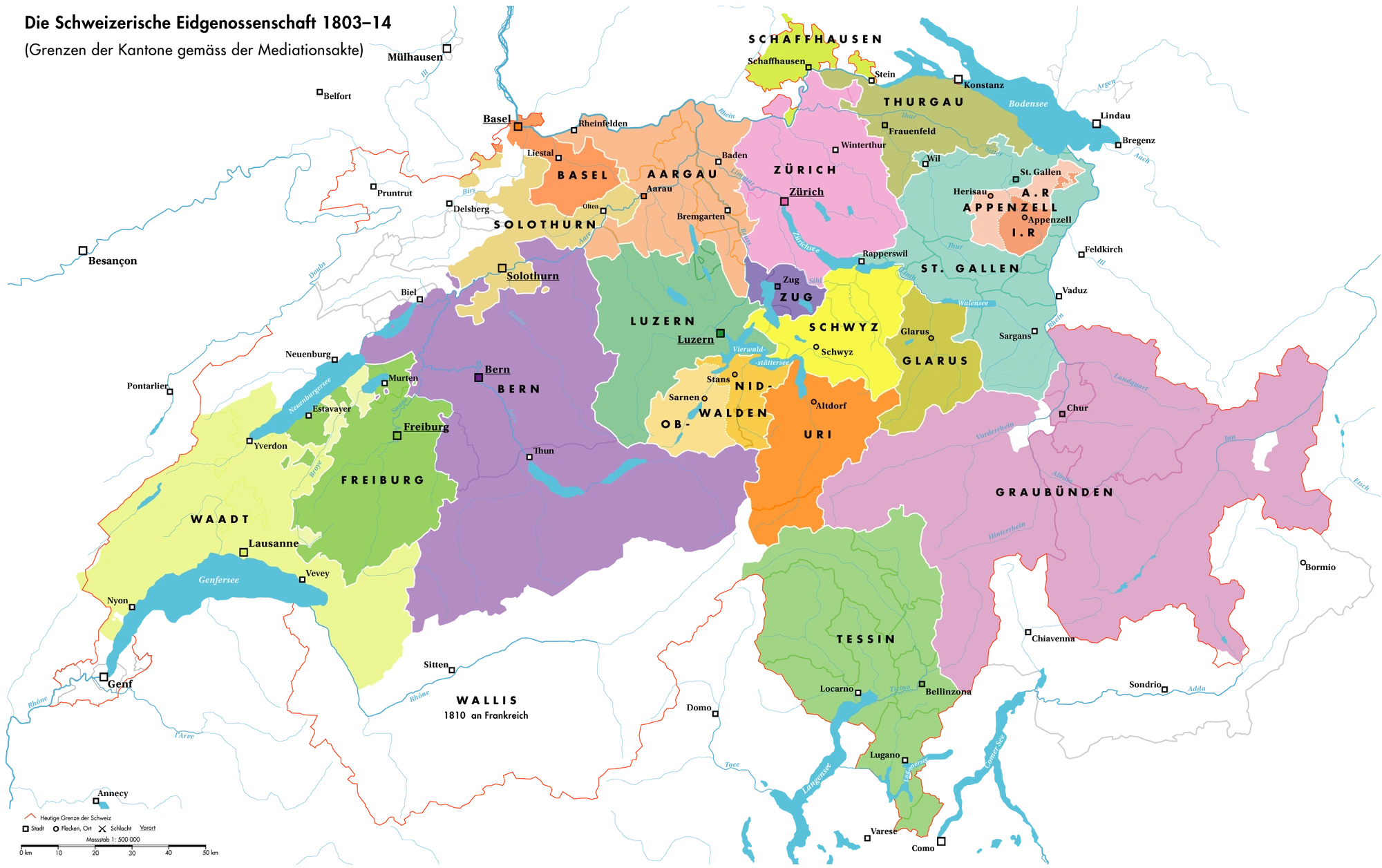 Swiss Confederation (1803–1815) | Wiki Atlas of World History Wiki | Fandom
