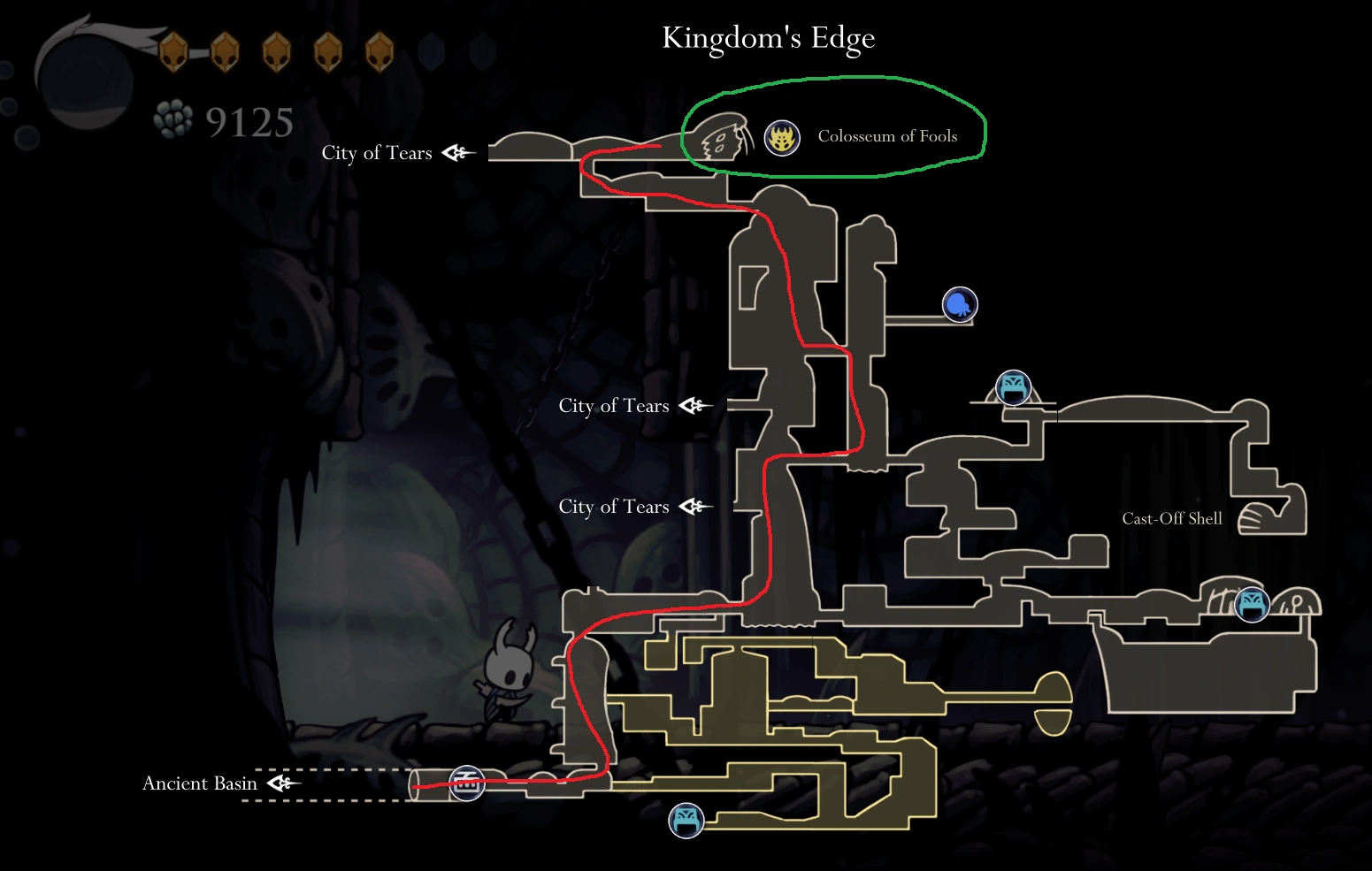 Coliseu dos Tolos | Wiki Hollow Knight | Fandom