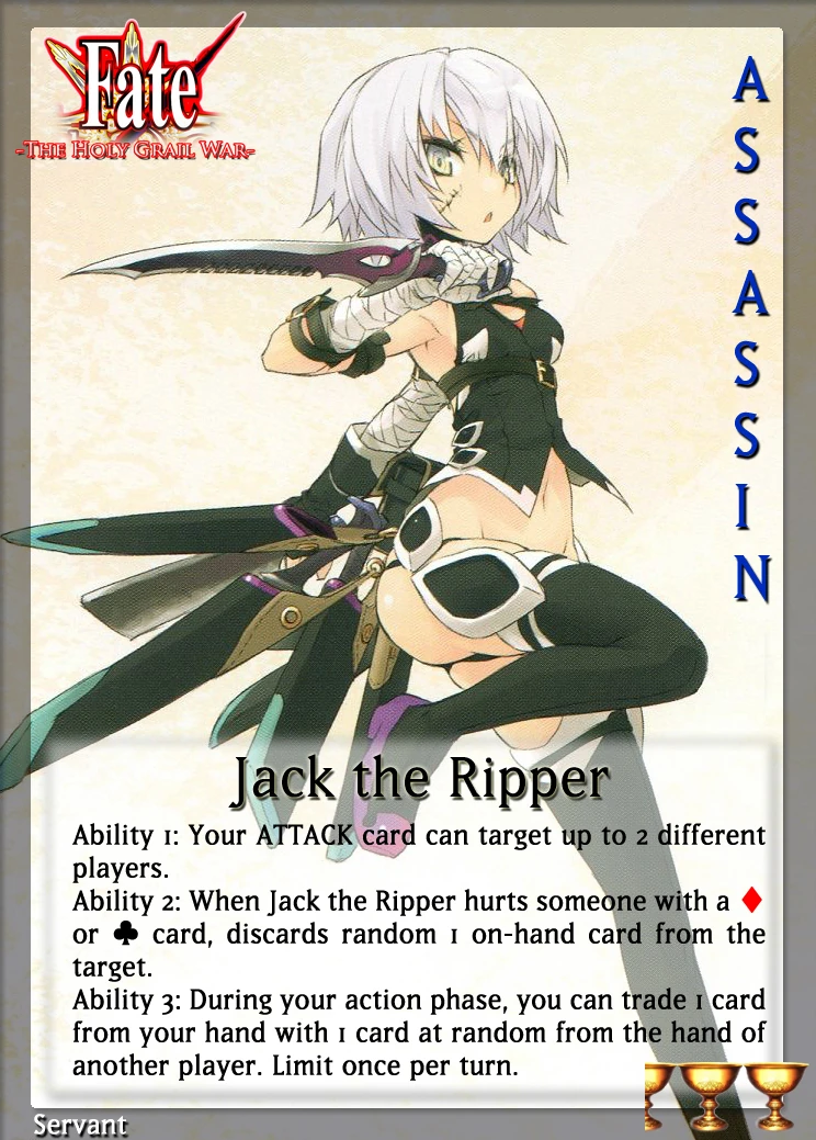 Jack the Ripper | Fate - The Holy Grail War Wiki | FANDOM powered by Wikia