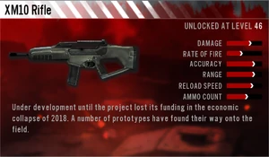 XM10 rifle | Homefront Wiki | FANDOM powered by Wikia
