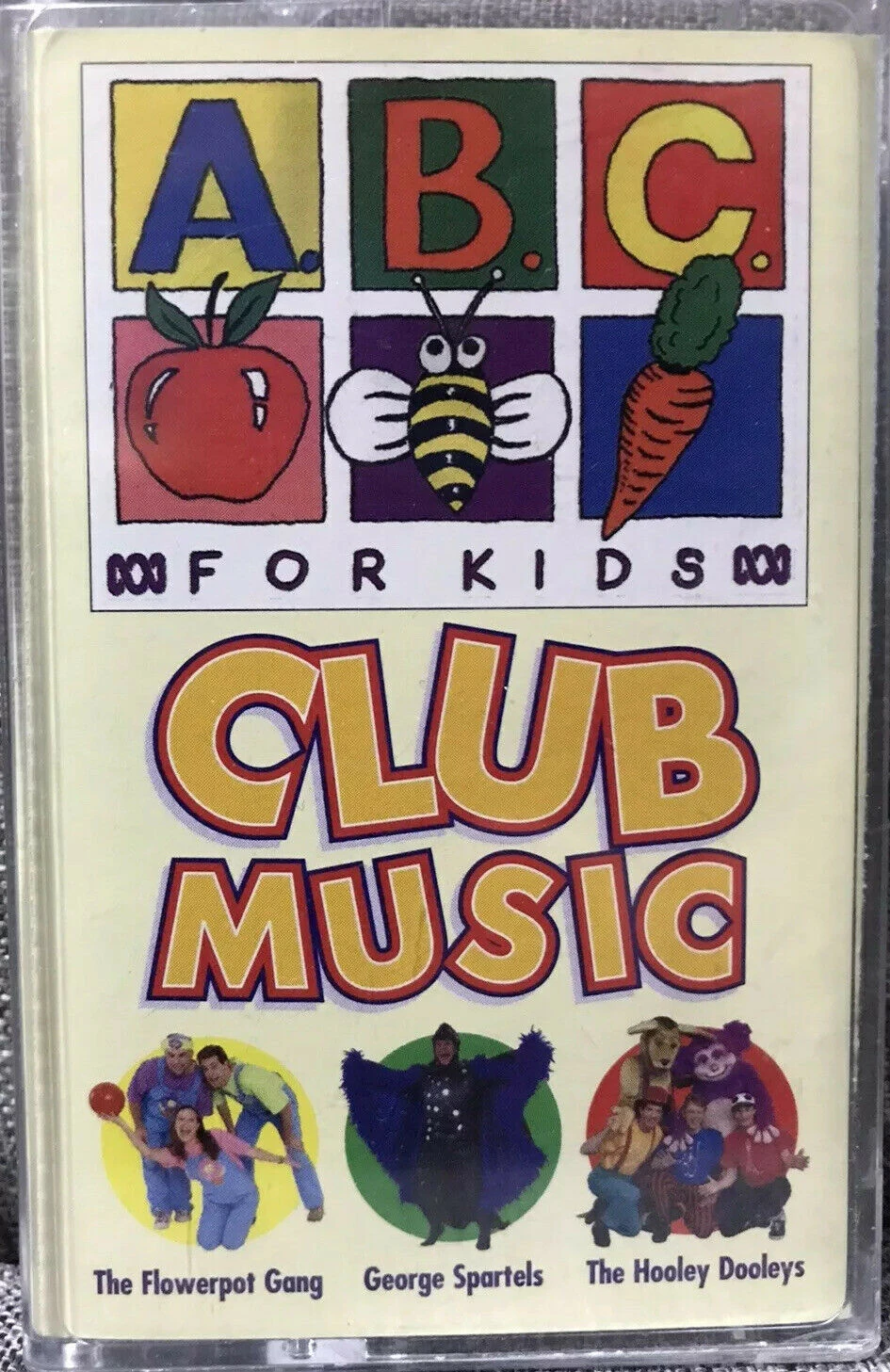 ABC for Kids Club Music Volume 2 (Cassette) | Hooley Dooleys Wiki | Fandom