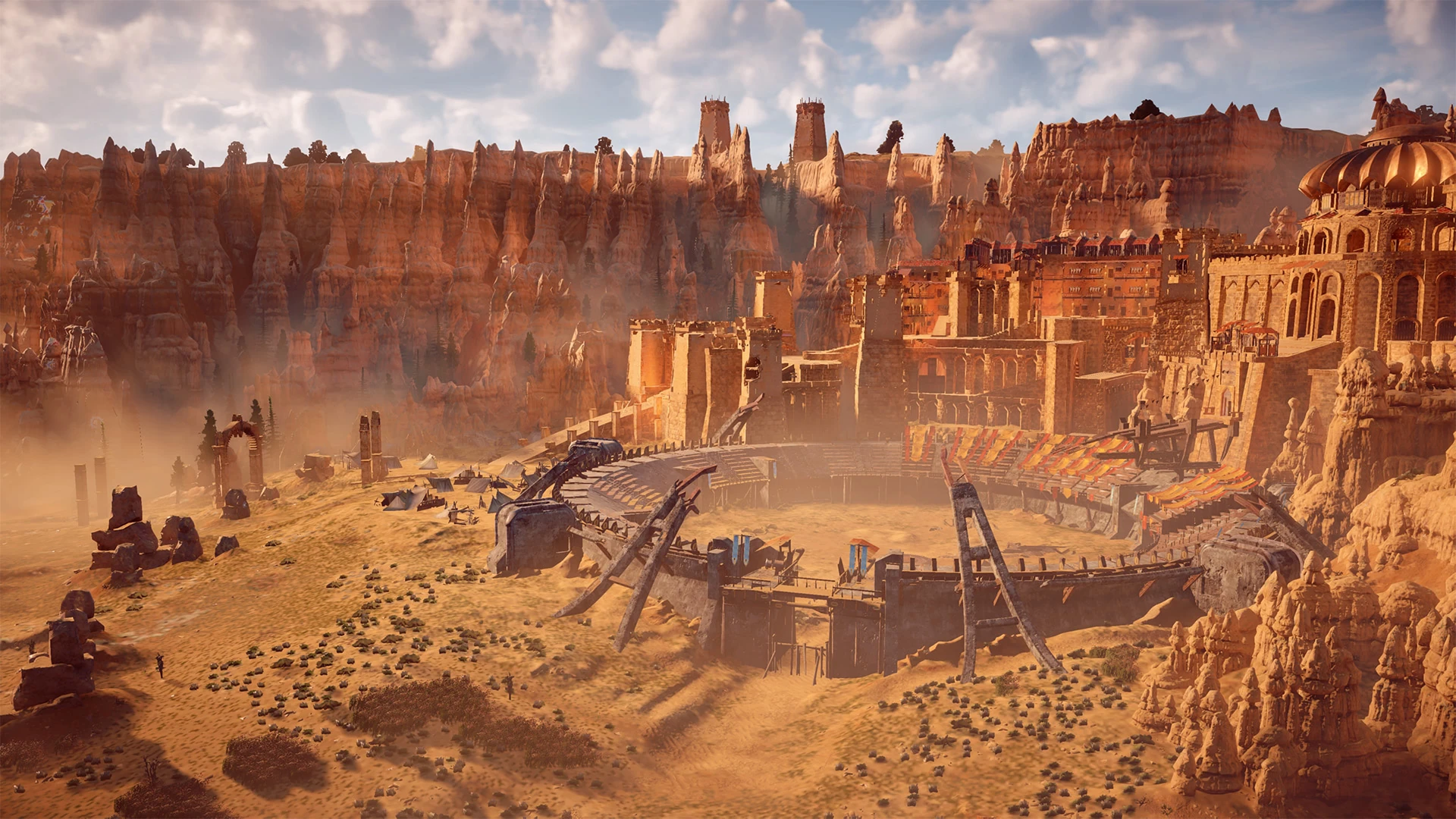 Image - Sunfall and Bryce Orbital.jpg | Horizon Zero Dawn Wiki | FANDOM ...