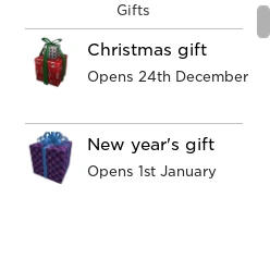 Gifts | Horrific Housing Wiki | Fandom