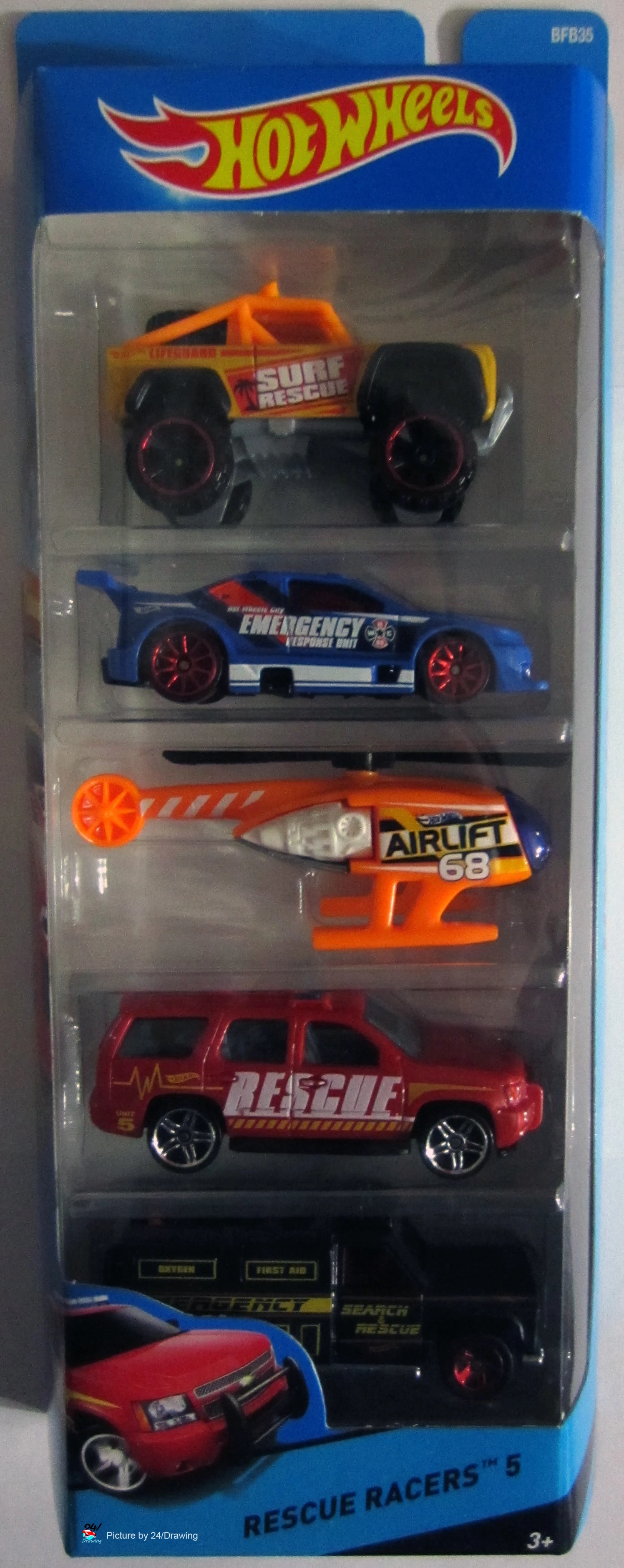 Rescue Racers 5-Pack (2014) | Hot Wheels Wiki | Fandom