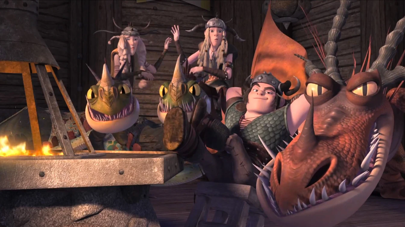 Image - Ruffnut.tuffnut.snotlout.rtte.jpg | How to Train Your Dragon ...