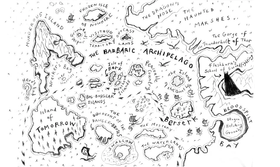 Image - Map-HTSADS 1.jpg | How to Train Your Dragon Wiki | FANDOM ...