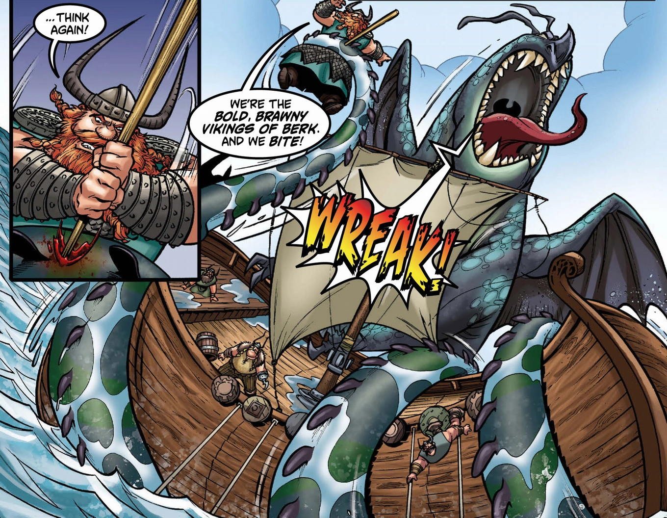 Destripador Submarino | Cómo entrenar a tu Dragón Wiki | Fandom