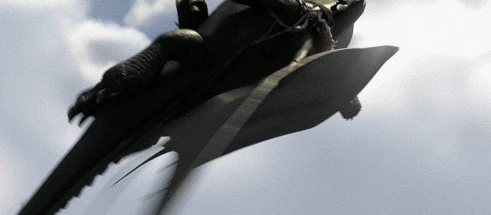 Image - Hiccup and Toothless Flying.gif | How to Train Your Dragon Wiki ...