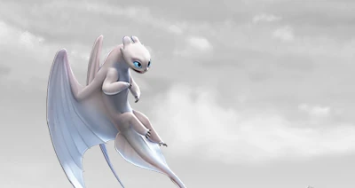 Image - Light Fury.jpg | How to Train Your Dragon Wiki | FANDOM powered ...