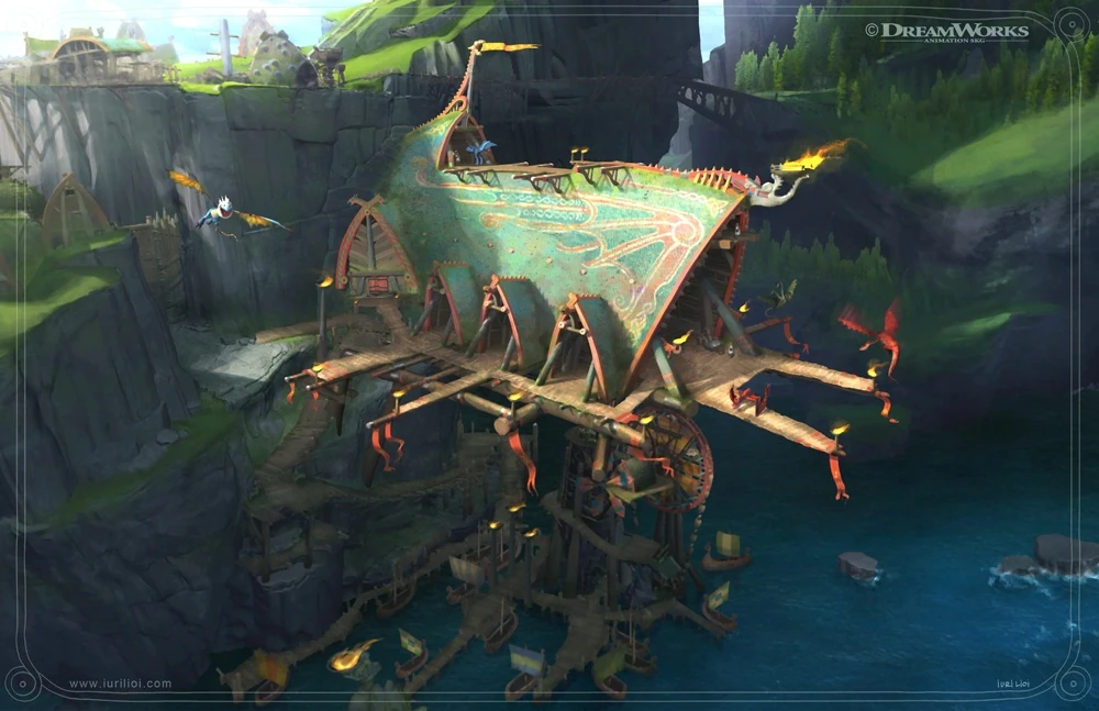 Image - Dragon Hangar.jpeg | How to Train Your Dragon Wiki | FANDOM ...