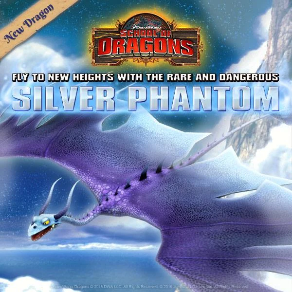 Silver Phantom (Franchise) | How to Train Your Dragon Wiki | FANDOM ...