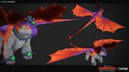 Gallery: Crimson Goregutter | How to Train Your Dragon Wiki | FANDOM ...