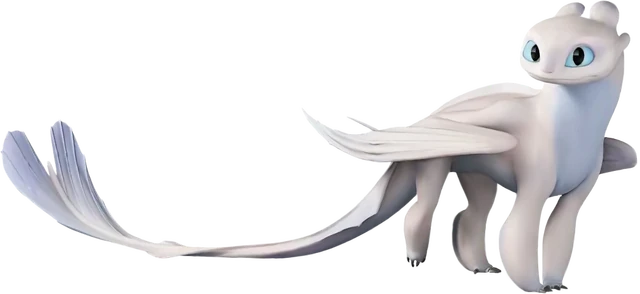 Image - Light Fury-Transparent.png | How to Train Your Dragon Wiki ...