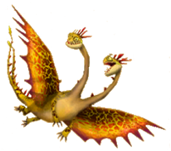 Hideous Zippleback | How to Train Your Dragon Wiki | FANDOM powered by ...