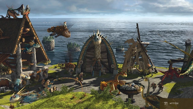 Image - Isle-of-berk-gallery-8.png | How to Train Your Dragon Wiki ...