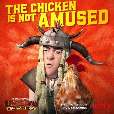 Image - The chicken is not amused.jpg | How to Train Your Dragon Wiki ...