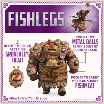 Fishlegs' Dragon Scale Armor | How to Train Your Dragon Wiki | FANDOM ...
