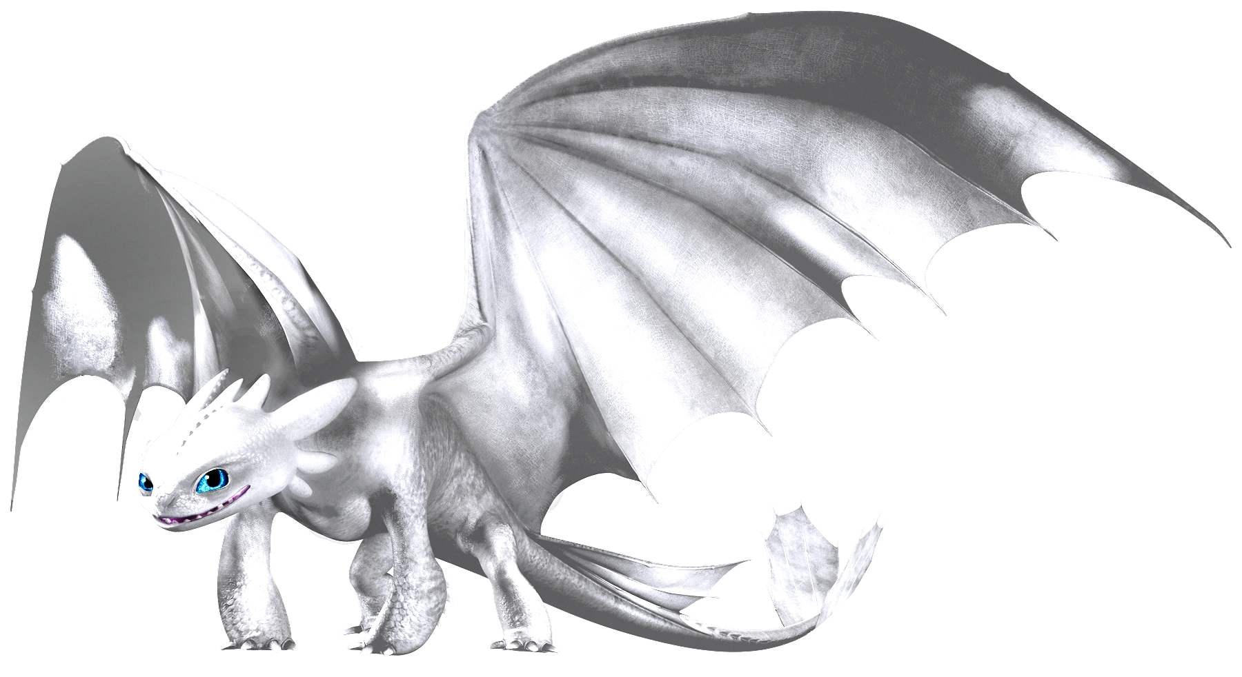 Image - White Night Fury Polaris - 13.png | How to Train Your Dragon ...