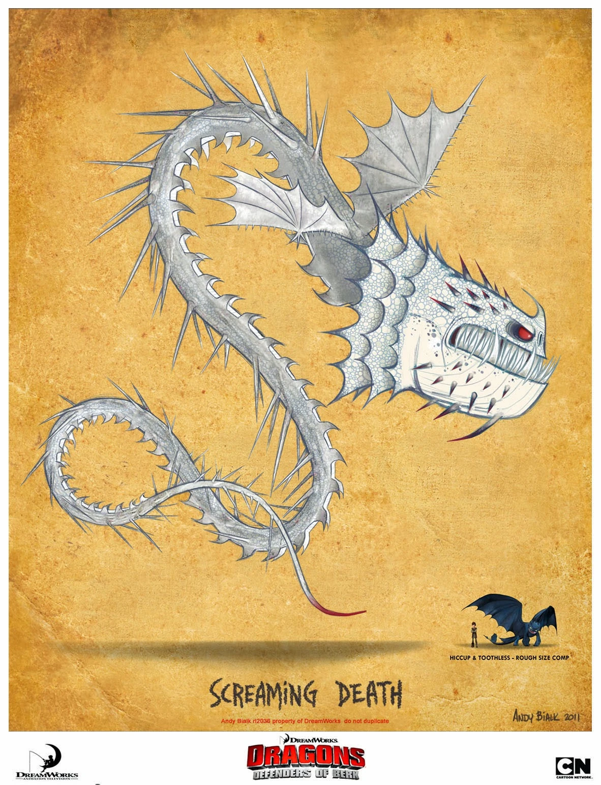 Screaming Death Dreamworks Dragons