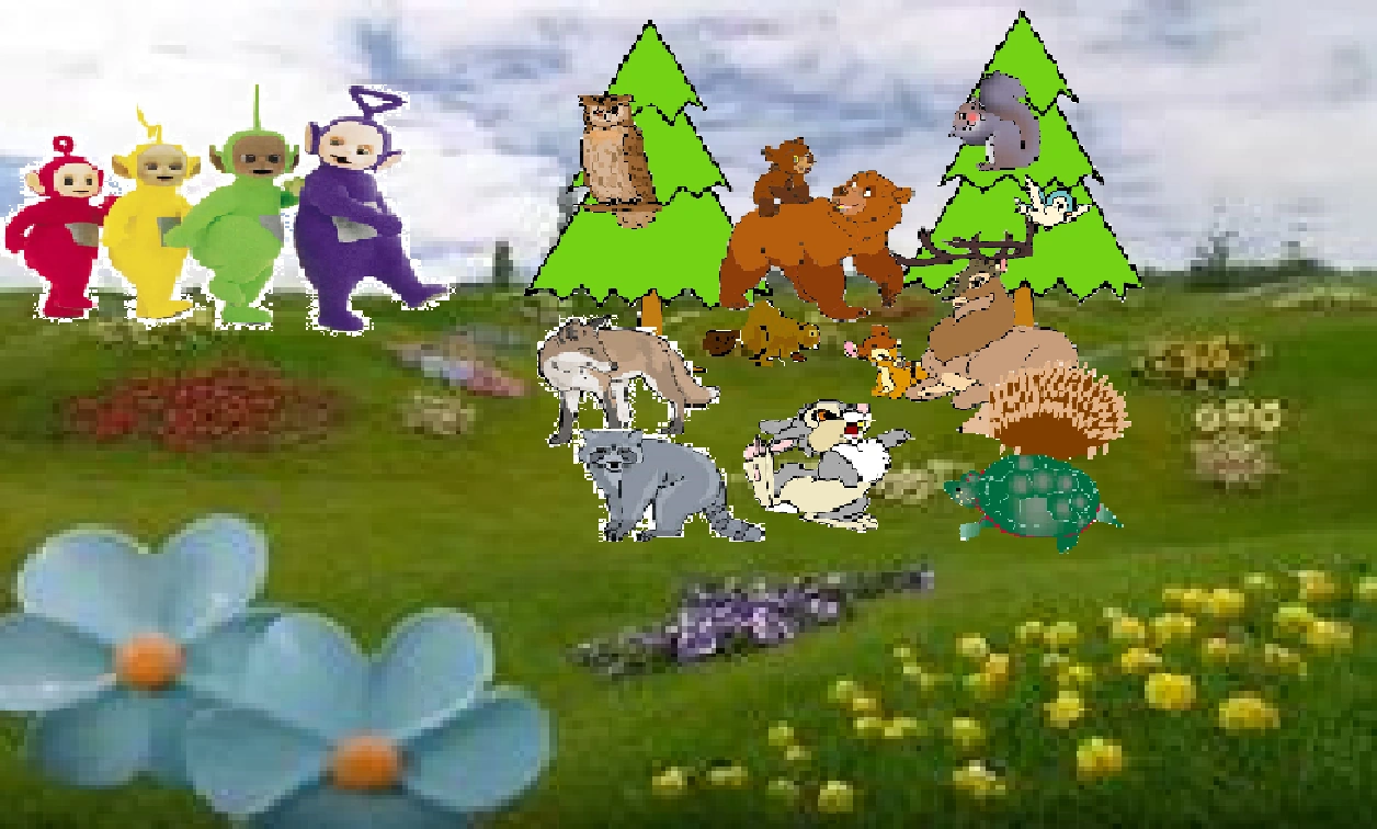 Teletubbies New Magical Event: Magic Forest Creatures (YouTube stuff ...
