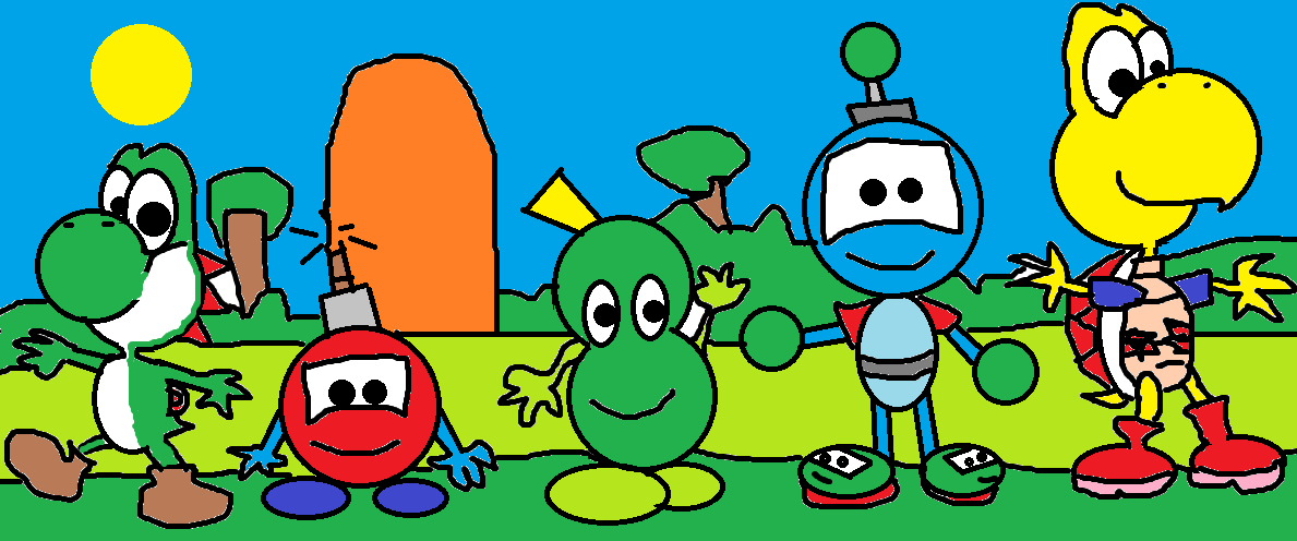 Yoshi Family Kids | Hugo And Pac's Special Wiki | Fandom