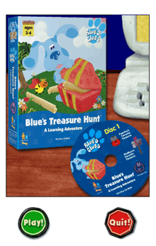 Blue's Treasure Hunt | Humongous Entertainment Games Wiki | Fandom