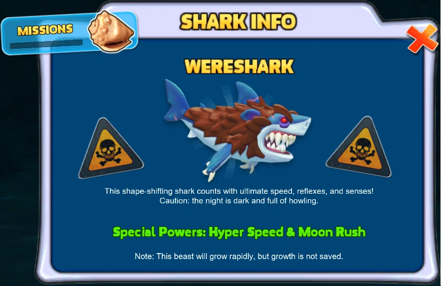 Wereshark | Hungry Shark Wiki | Fandom