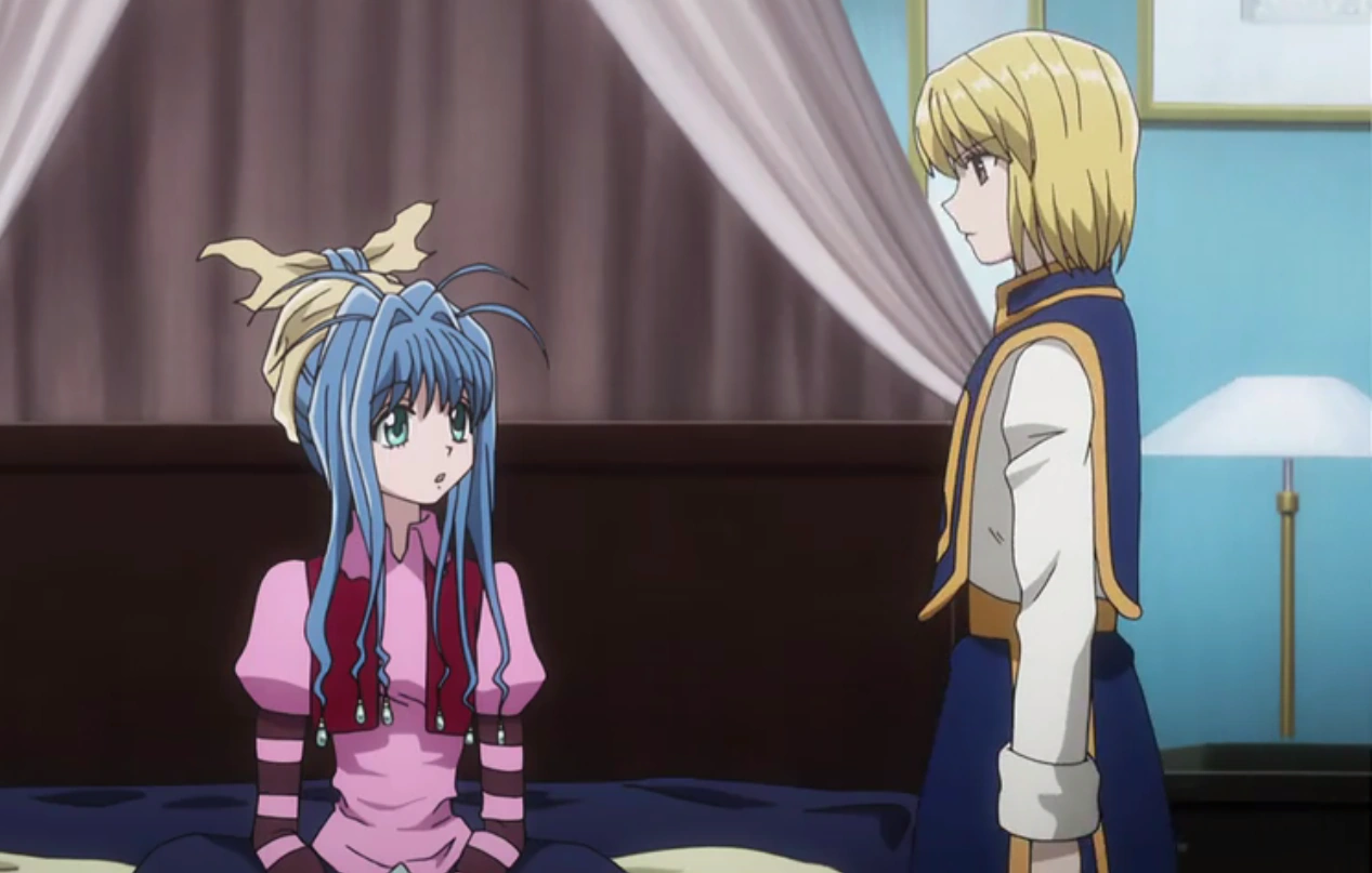 Imagen - Kurapika habla con Neon.png | Wiki Hunter x Hunter | FANDOM powered by Wikia