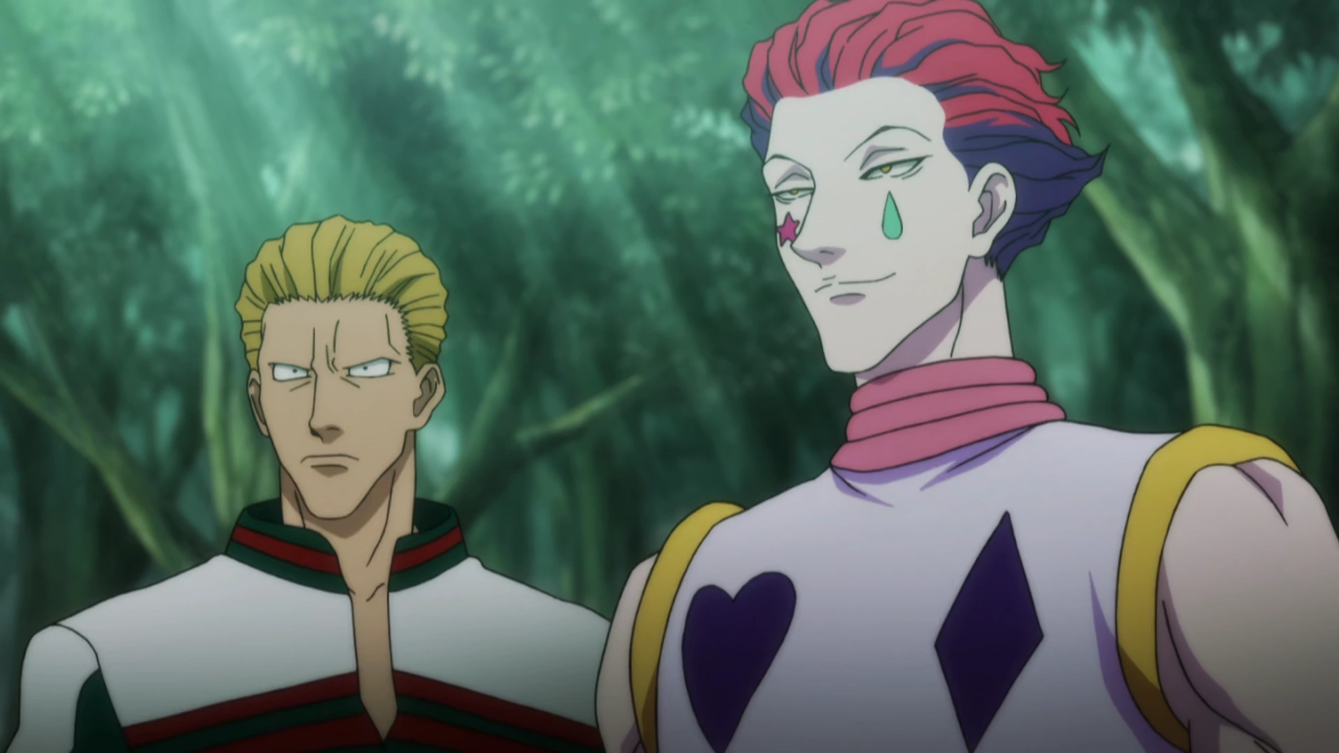Image - 72 - Phinks and Hisoka in Greed Island.png | Hunterpedia | FANDOM powered by Wikia