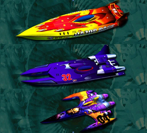 Hydro Thunder Boats - fasrsole