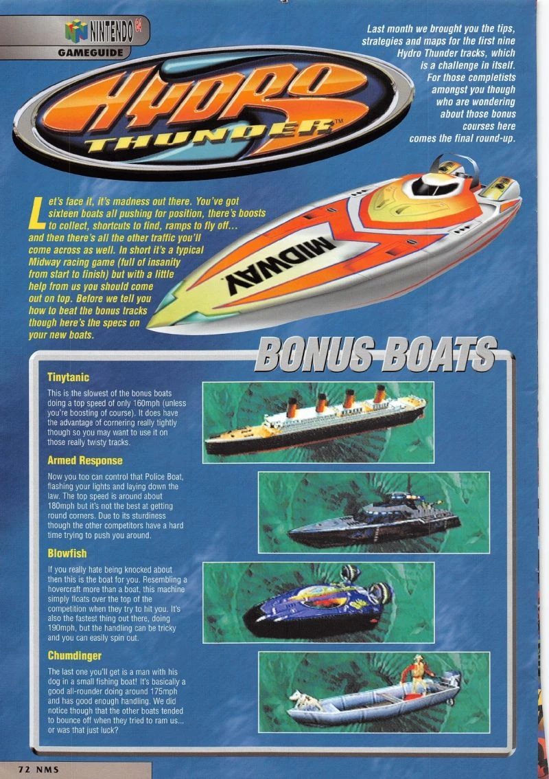 Tinytanic | Hydro Thunder Wiki | Fandom