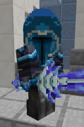 Cryomancer Minecraft Skin
