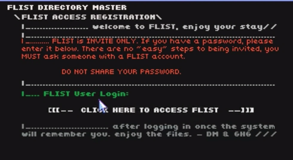 FLIST | Hypnospace Outlaw Wiki | Fandom