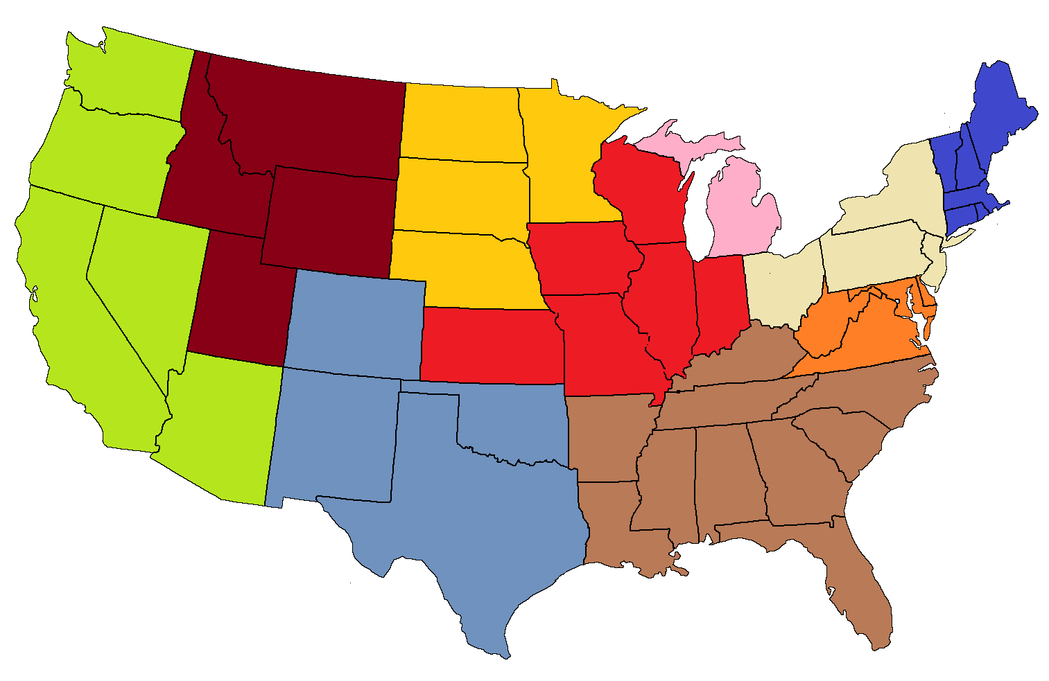 The States War (USA) | Hypothetical Events Wiki | Fandom