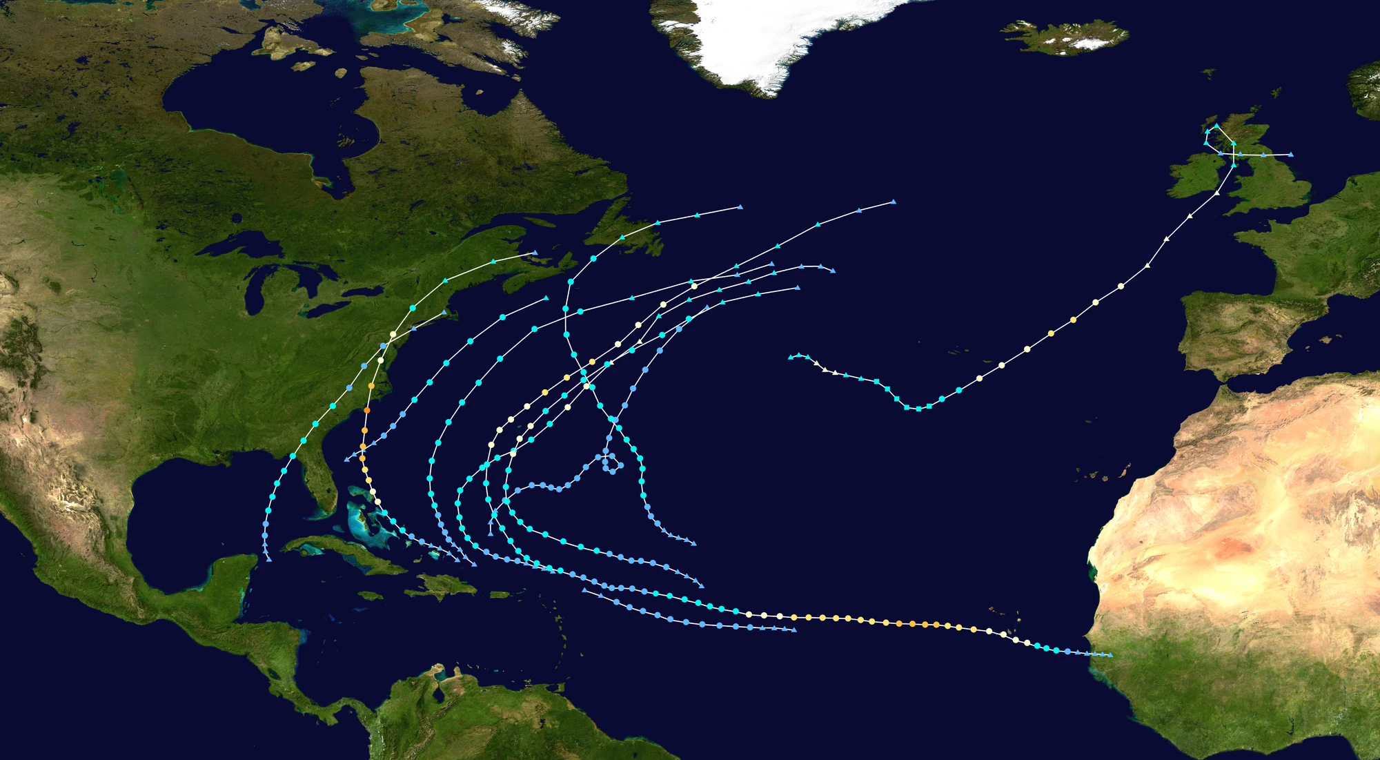 1998 Atlantic hurricane season (Hypercane's recreation) | Hypothetical ...