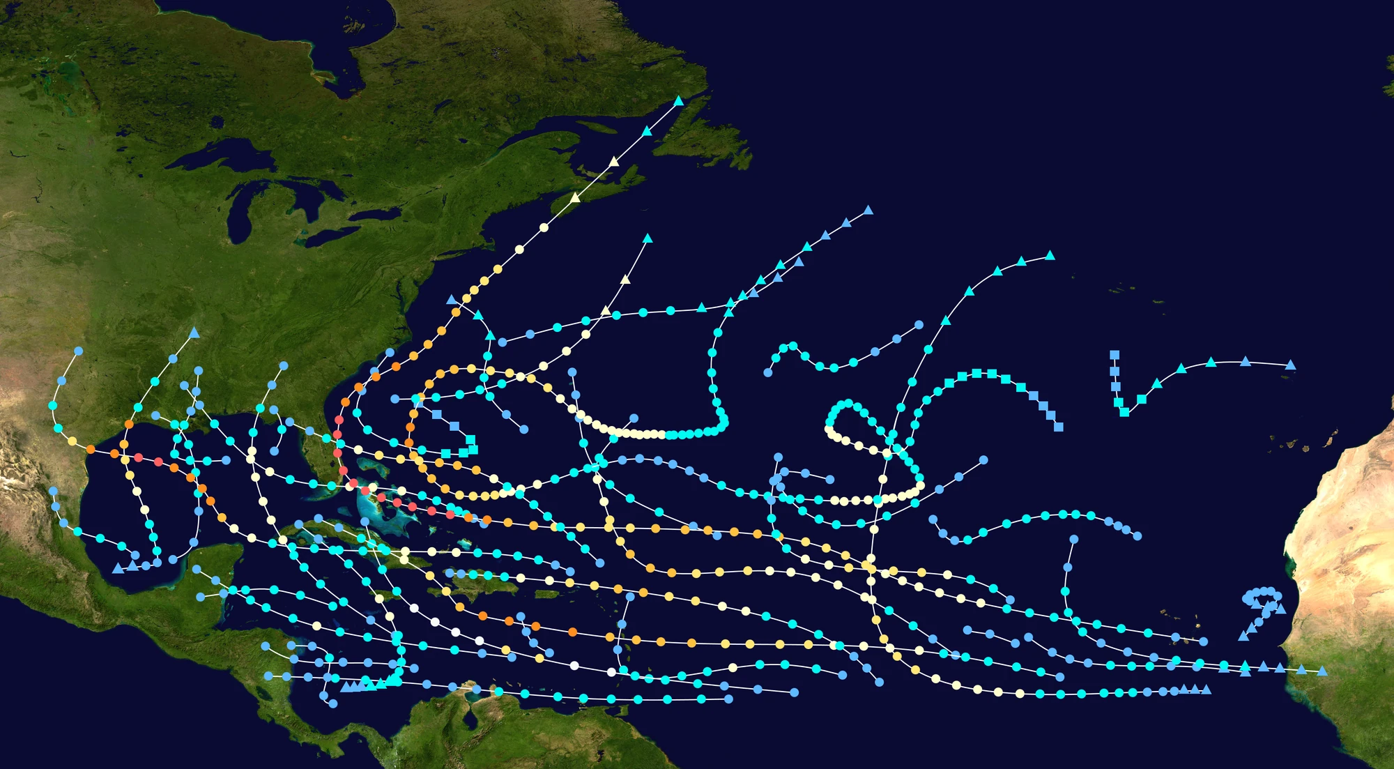 2021 Atlantic hurricane season (SDT - Hyperactive) | Hypothetical ...