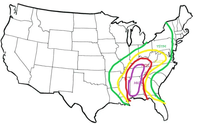 List of Storm Prediction Center high risk days | Hypothetical Tornadoes ...