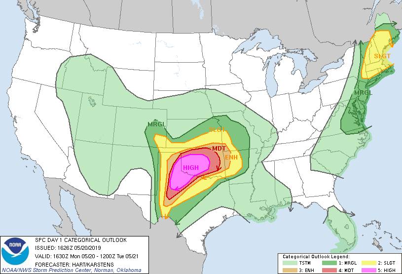 List of Storm Prediction Center high risk days | Hypothetical Tornadoes ...