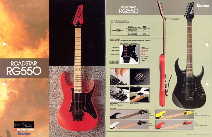 1988 Series catalog | Ibanez Wiki | Fandom