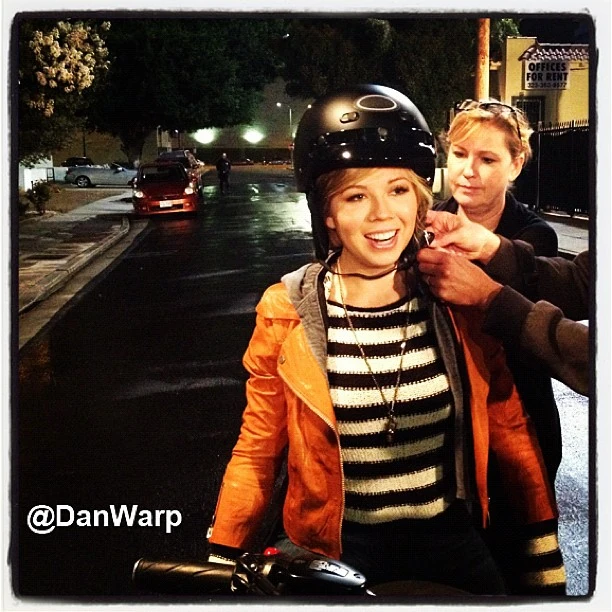 Image - Jennette on igoodbye motorcycle.jpg | iCarly Wiki | FANDOM ...