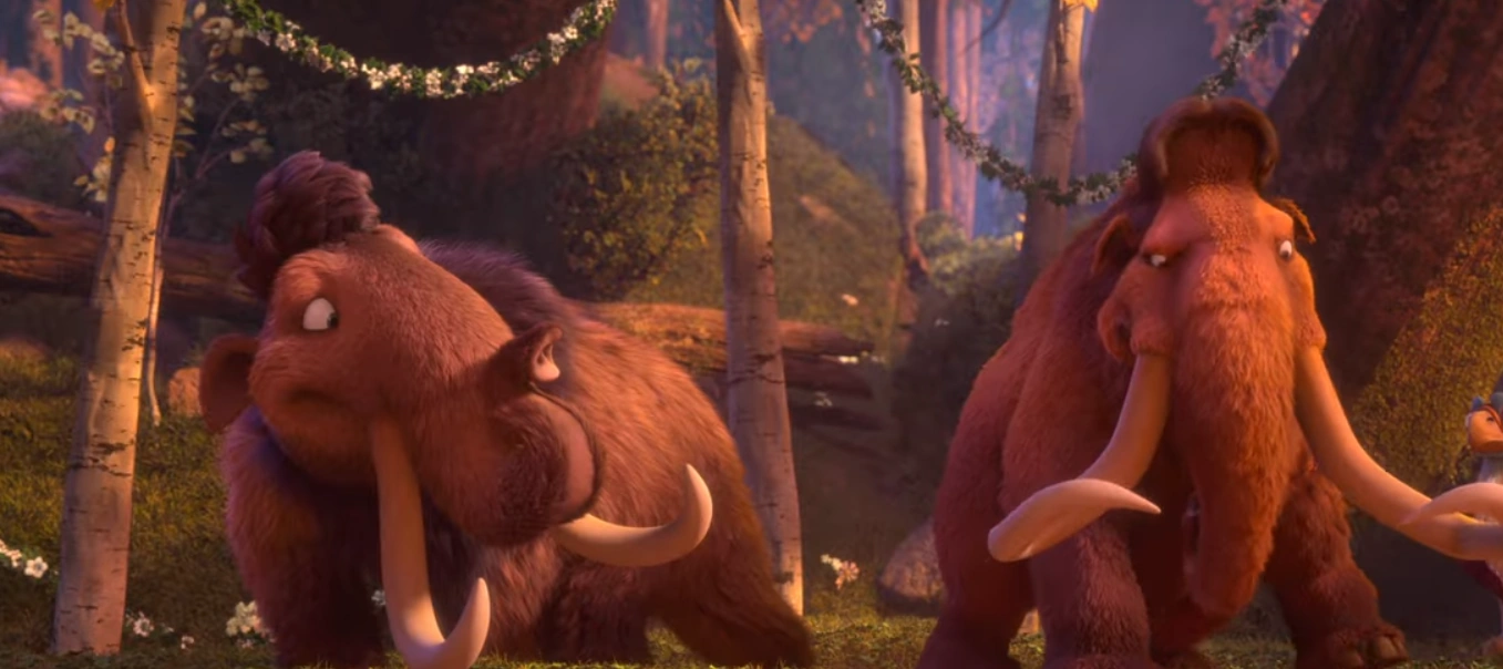 Image - Manny and Julian mammoths.png | Ice Age Wiki | FANDOM powered ...