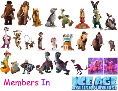 Ice Age Collision Course Characters | The Ice Age Fanon Wiki | Fandom